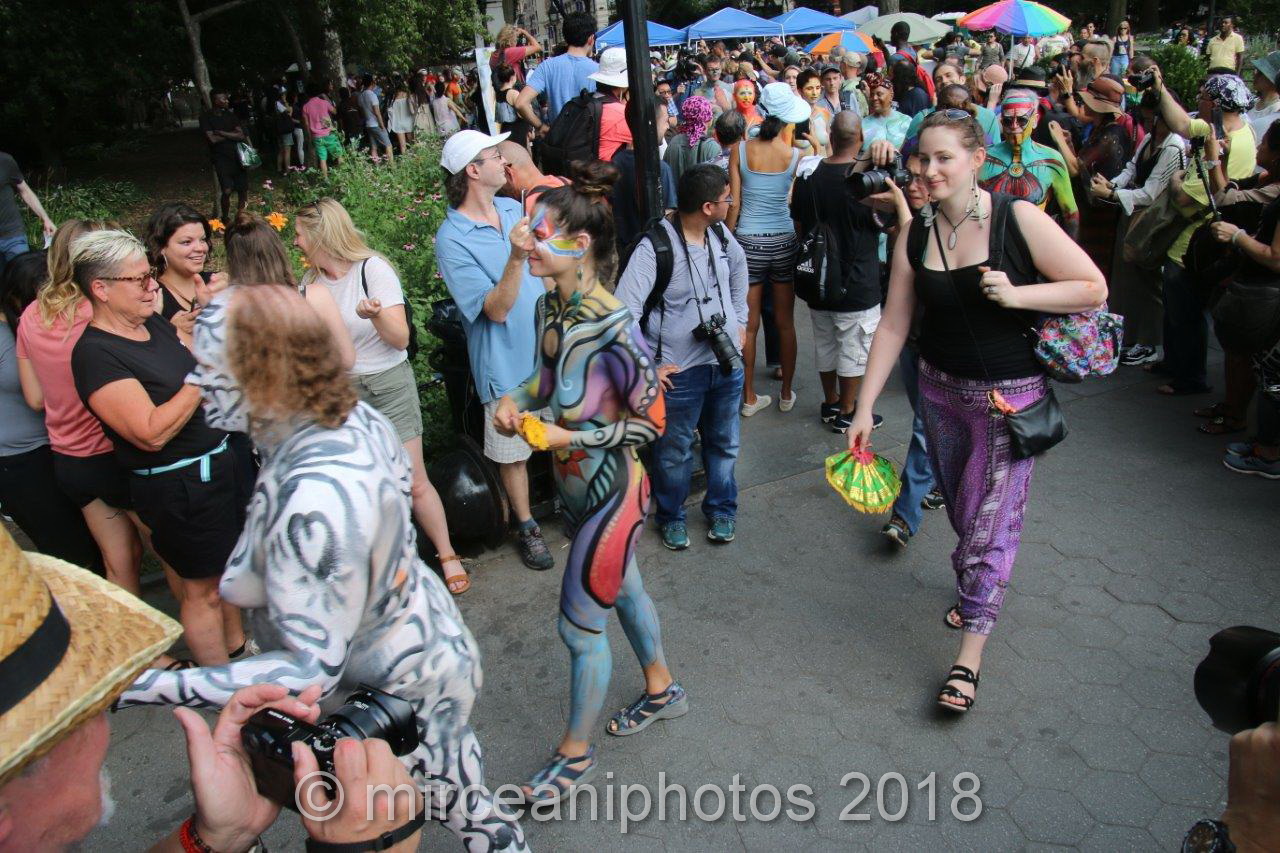 2018 NYC Bodypainting Day | Manhattan (and not only) - Faces & Places